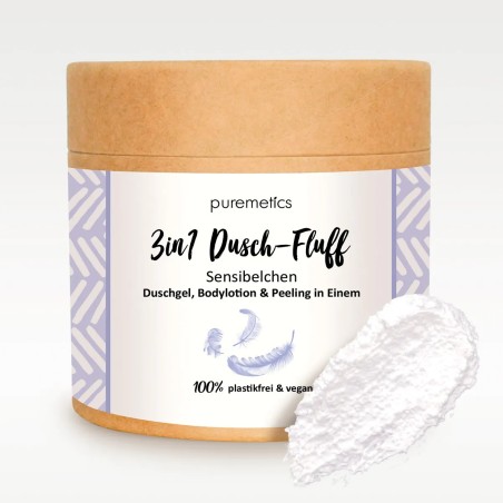 Entdecke den ultimativen Pflege-Allrounder: 3in1 Dusch-Fluff Gewicht ...